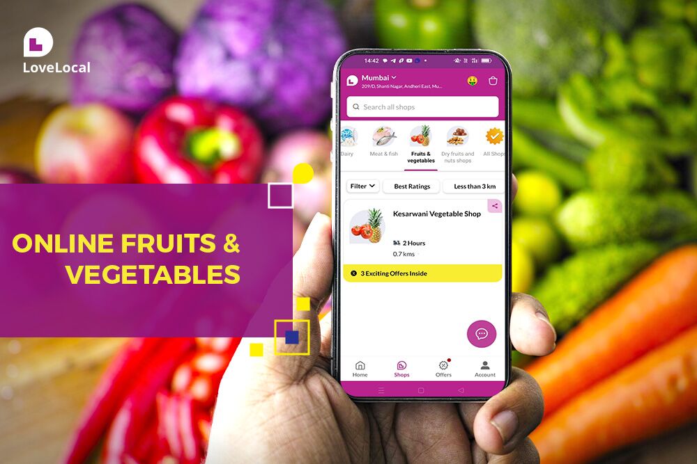 Buy Fresh Vegetables Online | Vegetable Delivery App | LoveLocal